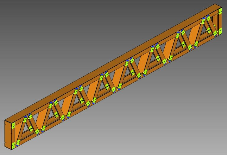 Arkitech - Truss Design Using C Section with Unlipped Chords